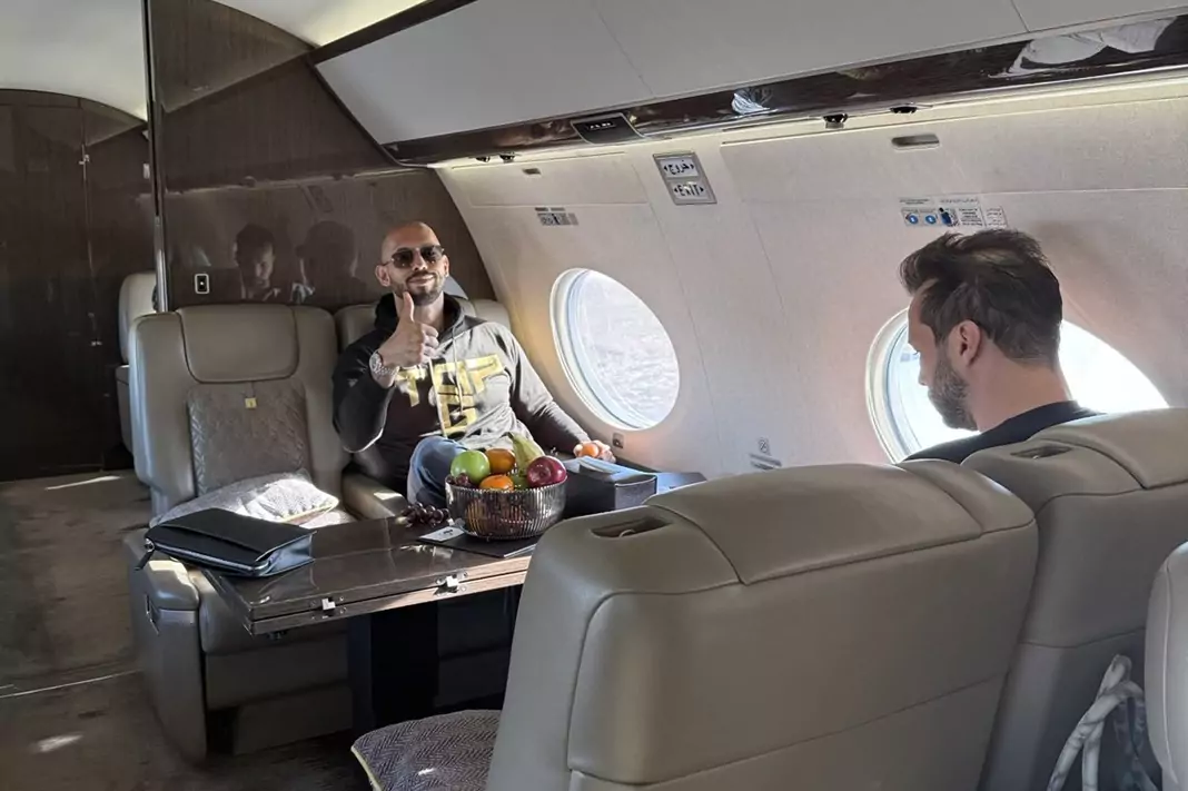 Tate brothers returning to Romania on a private plane: ”Innocent men ...