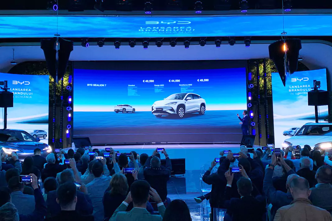 Tesla competitor BYD enters the Romanian market with four models. How ...
